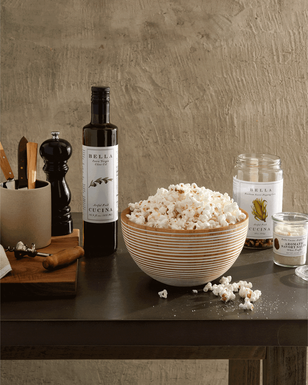 Sweet Heirloom Popcorn Gift with White Truffle Salt - OPRAH'S FAVORITE ...
