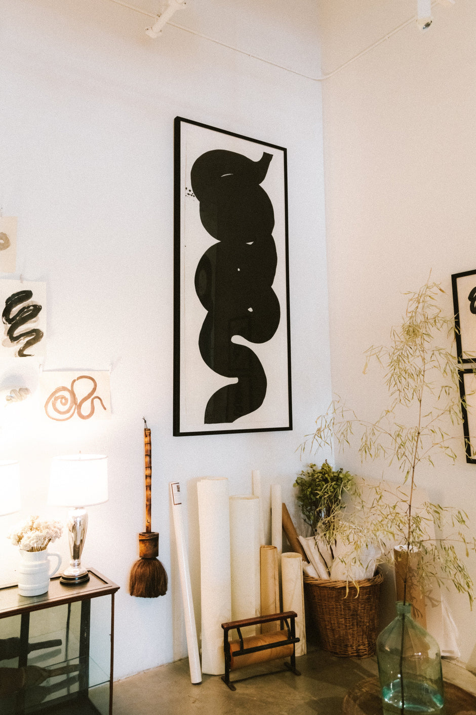 Japanese Ink Art by Alisa Barry | Curated by Bella Cucina